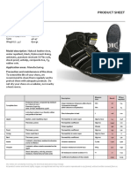 Safety Shoes Specification PDF | PDF