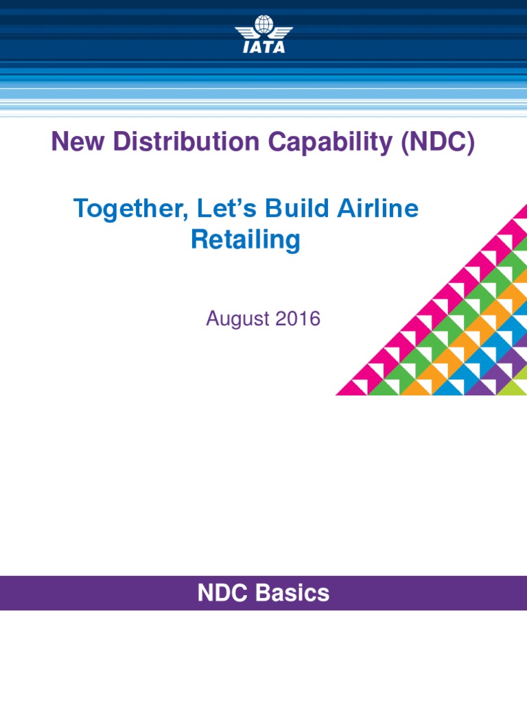 NDC Presentation | PDF | Airlines | Transport Companies