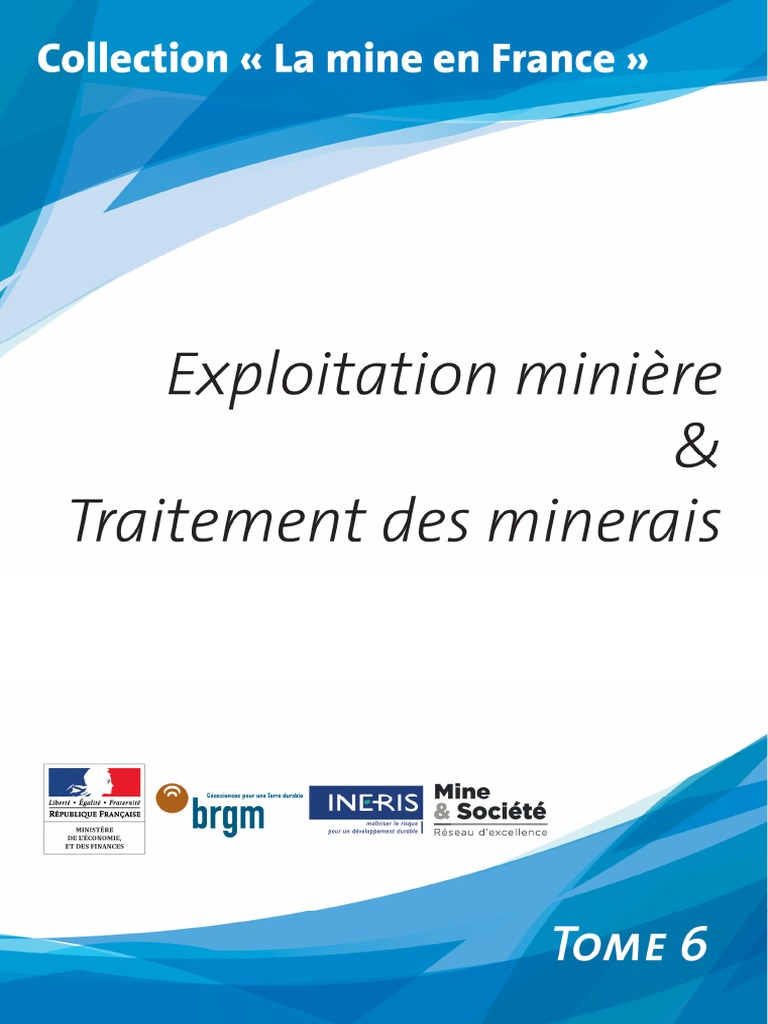 Techniques d'exploitation minière en France | PDF | Forage ...