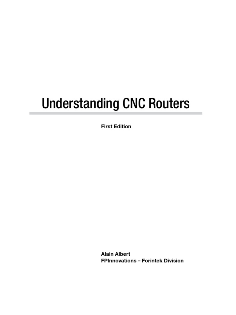 Understanding CNC Routers - Parte 1 | PDF | Numerical Control ...