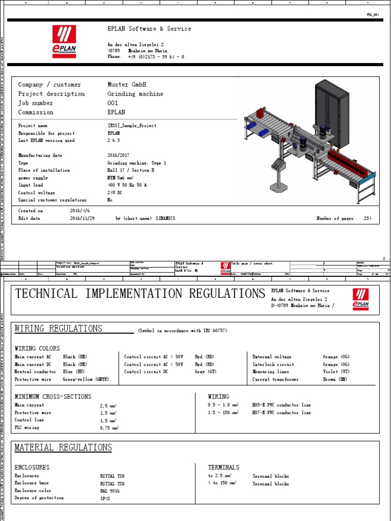 (ESS) Sample Project | PDF | Electrical Wiring | Electrical Conductor