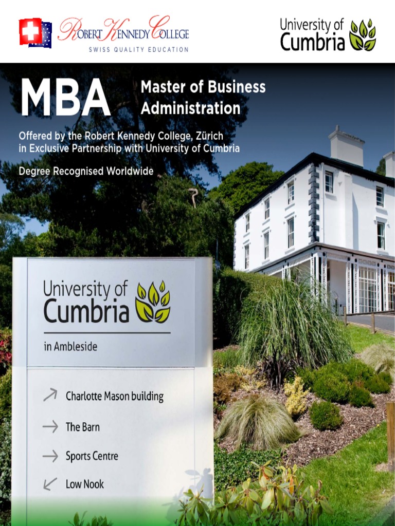 Mba Cumbria PDF | PDF | Master Of Business Administration | Strategic ...
