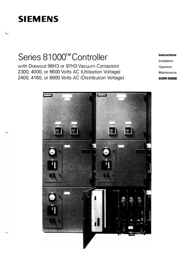 Sgim 9068B | PDF | Fuse (Electrical) | Electrical Components