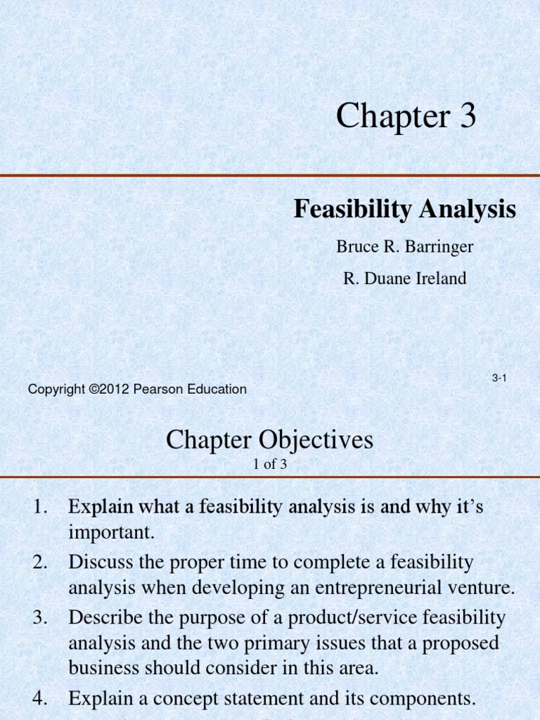 Barringer E4 PPT 03GEfeasibility Analysis | PDF | Feasibility Study | Venture Capital
