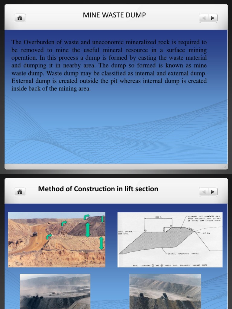 12 Mine Waste Dumps and Tailing Dams | PDF | Dam | Landfill