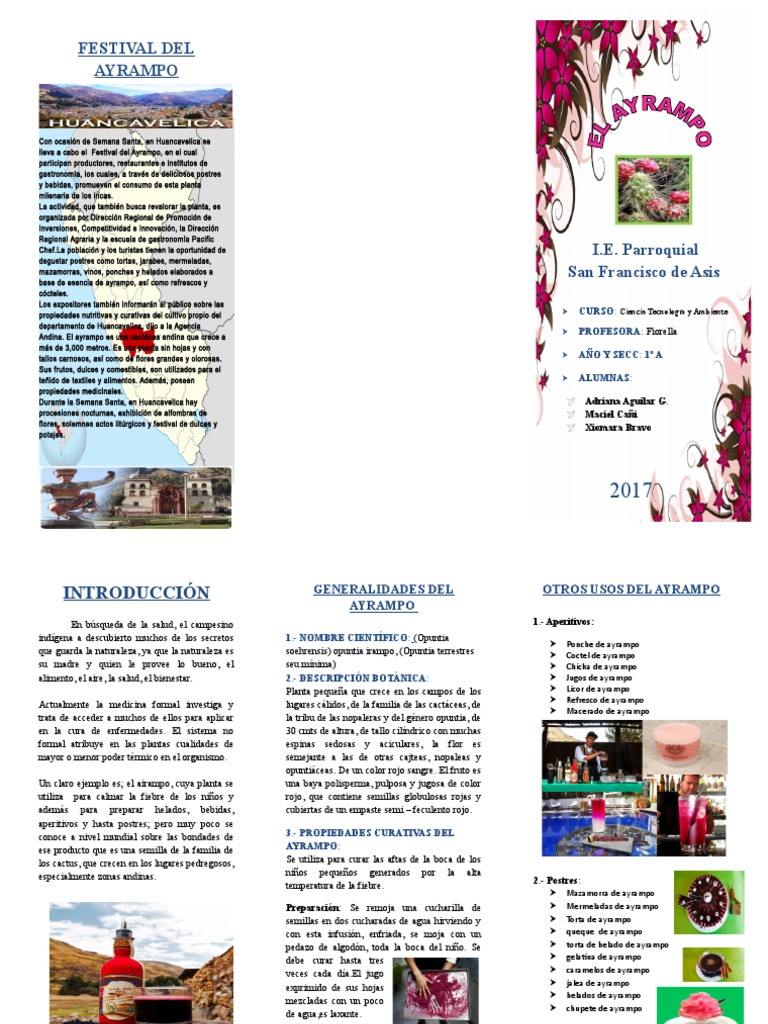 El Ayrampo - Adriana | PDF | Postres | Comida y bebida