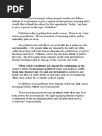 Public Speaking Script | PDF | Friendship | Love