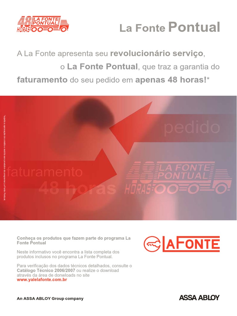 Lista de Produtos do Programa La Fonte Pontual | PDF | Qualidade ...