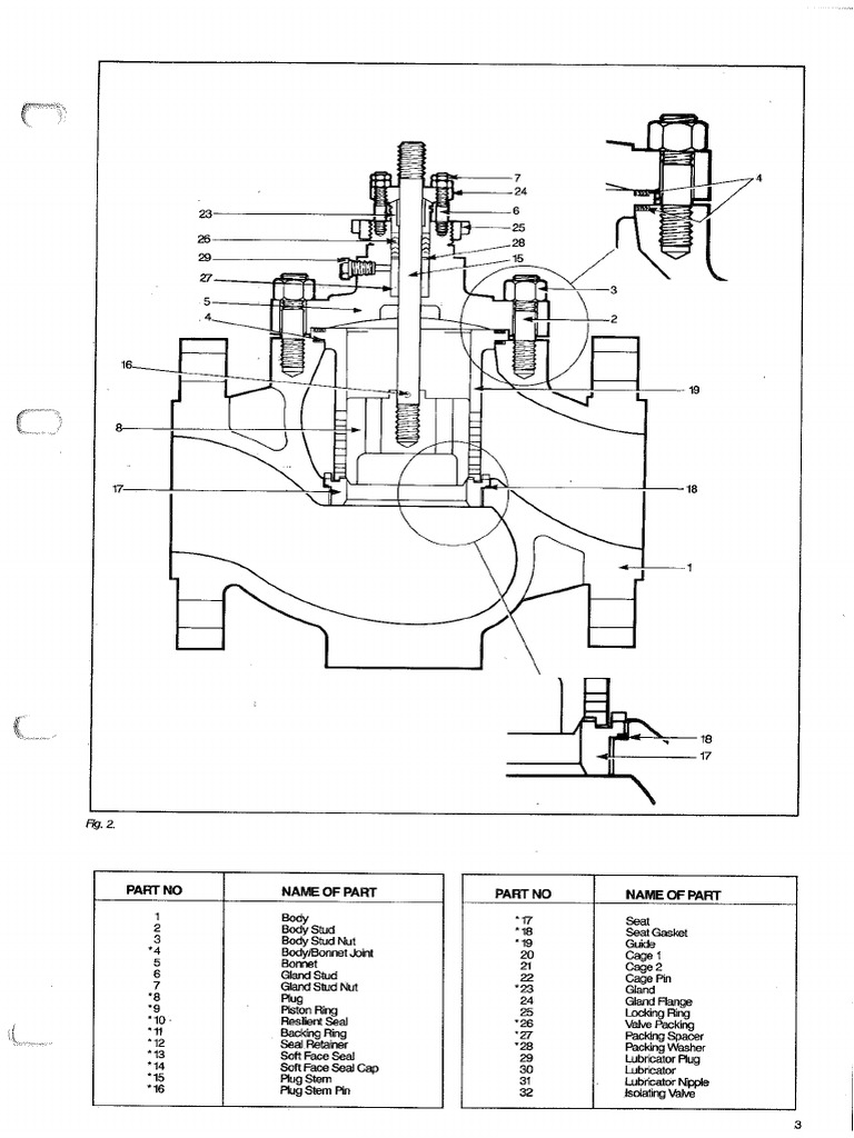 Kent Introl Control Valve Cross Section