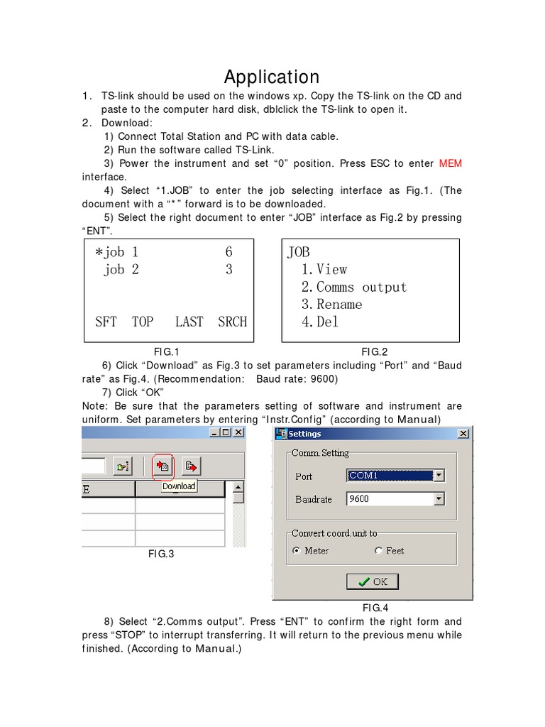 Read Me - Estacion Total Berger CST 205 | PDF | User Interface ...