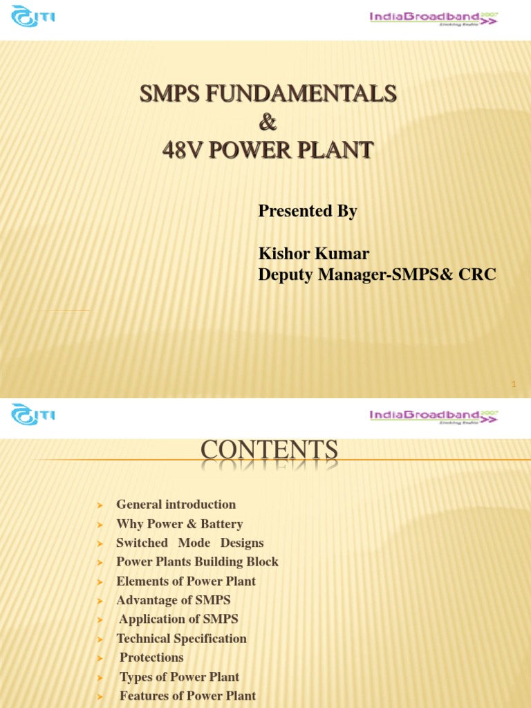 SMPS Fundamentals | PDF | Rectifier | Power Supply