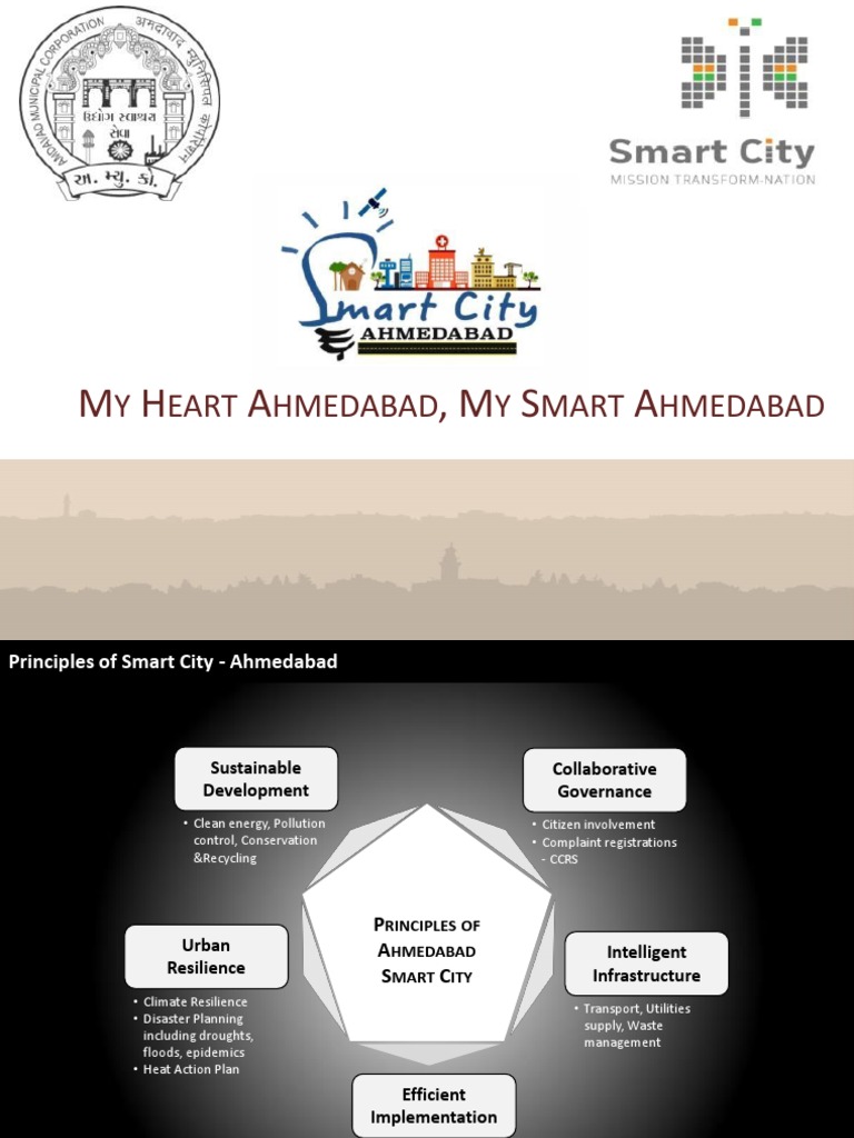 Ahmedabad Smart City Development Plan | PDF | Green Infrastructure ...
