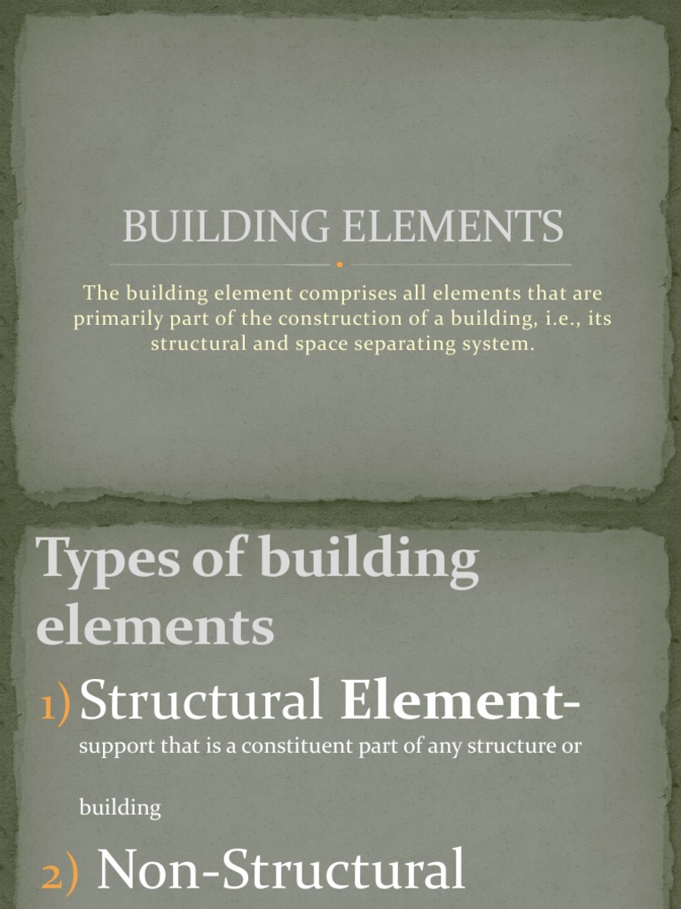 Building Elements | PDF | Truss | Beam (Structure)