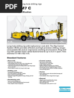 Simba E70s | PDF | Drill | Drilling