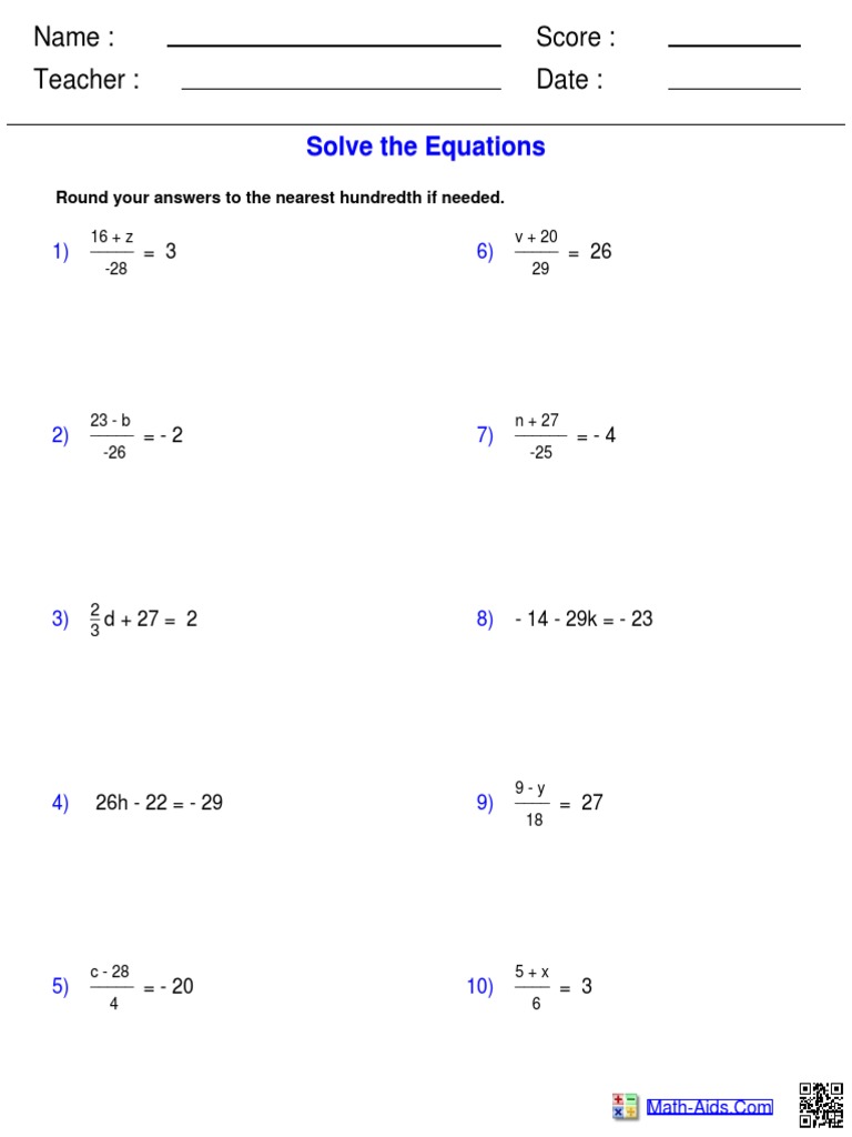 Algebra1 Equations Two Integers | Download Free PDF | Number Theory | Mathematical Objects