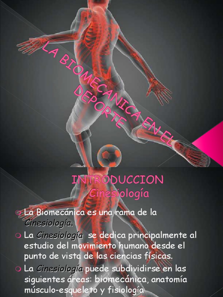 La Biomecanica en El Deporte Modificado | Cinemática | Biomecánica