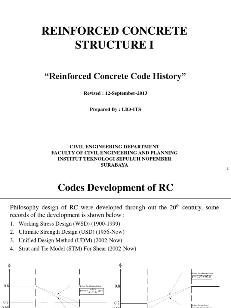 Code History and Ultimate Strength Design PDF | PDF | Structural ...