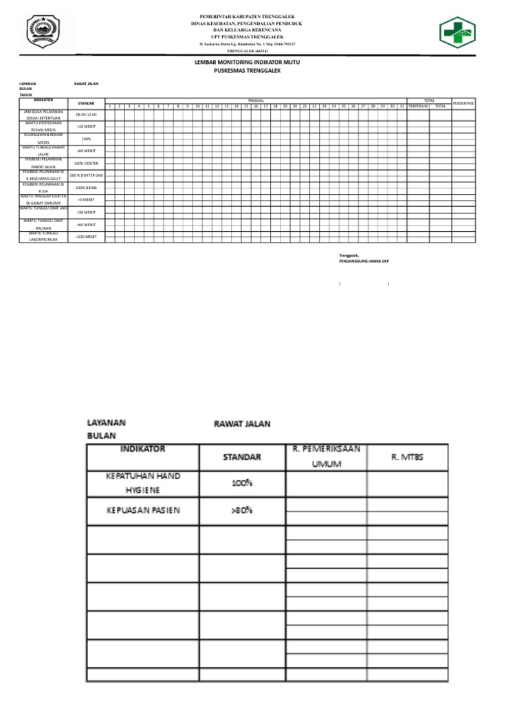 Lembar Monev Ukp | PDF