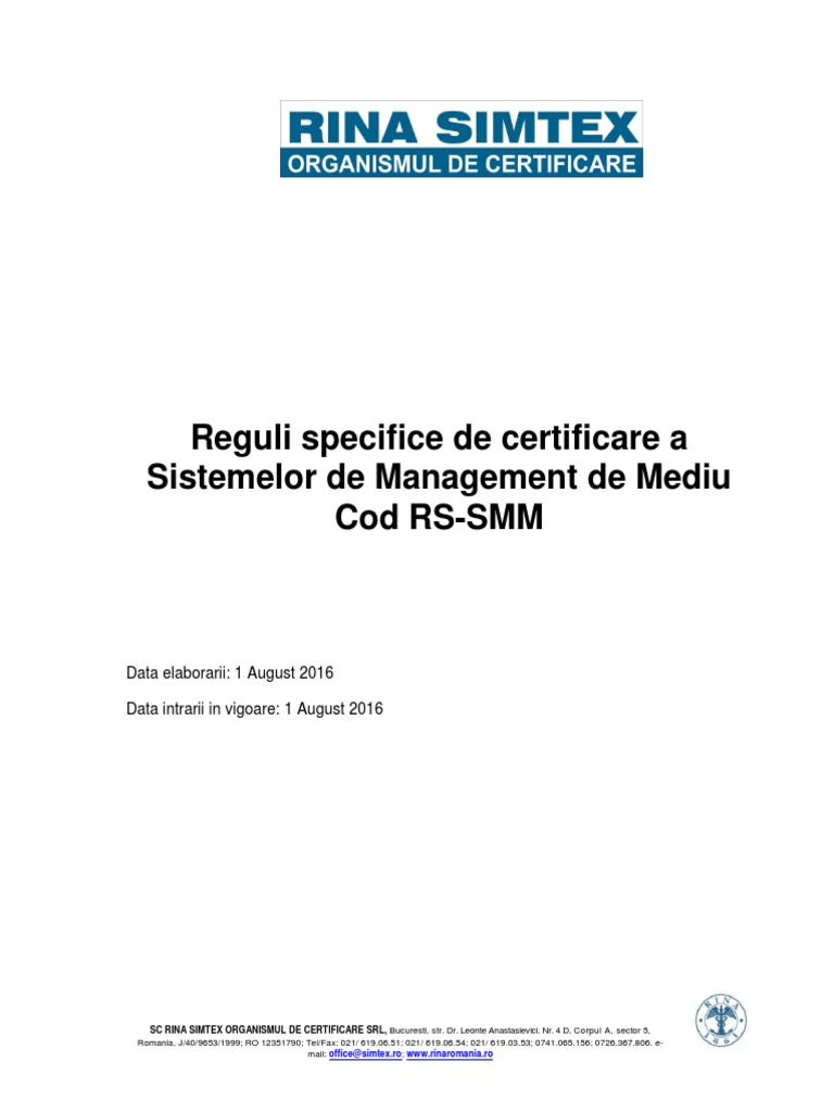 Iso 14001 PDF | PDF