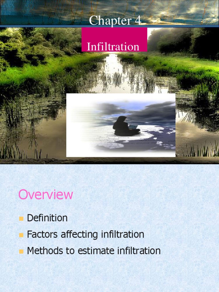 Infiltration: Definition and Factors | PDF | Surface Runoff | Soil