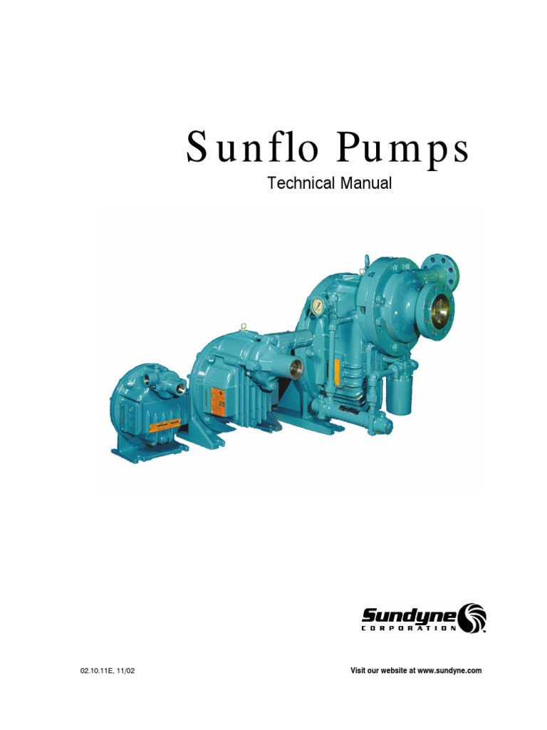 Sunflo Pumps Sundyne | PDF | Personal Protective Equipment | Pump
