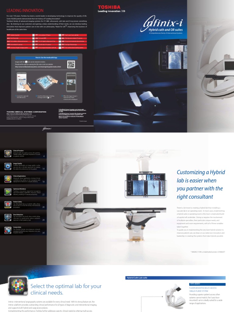 Infx 8000 Catlogue | PDF | Medical Imaging | Angiography