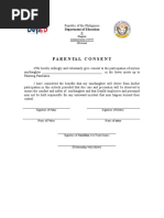 Parent Consent Form for School Contest | PDF