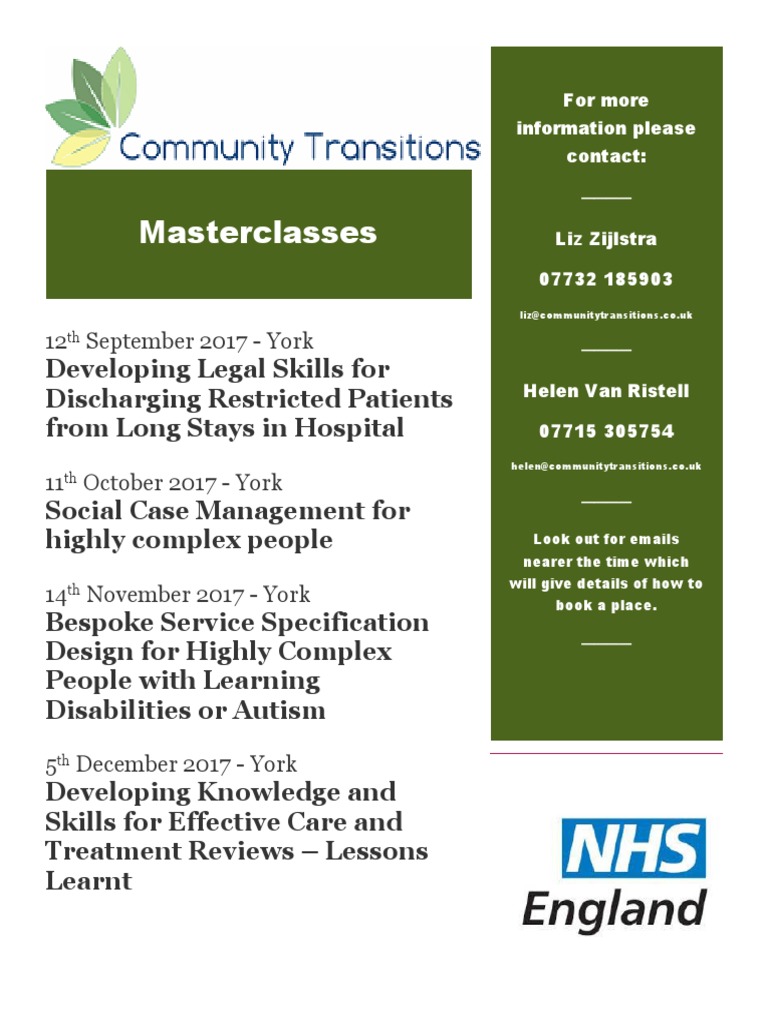 Master Classes | PDF