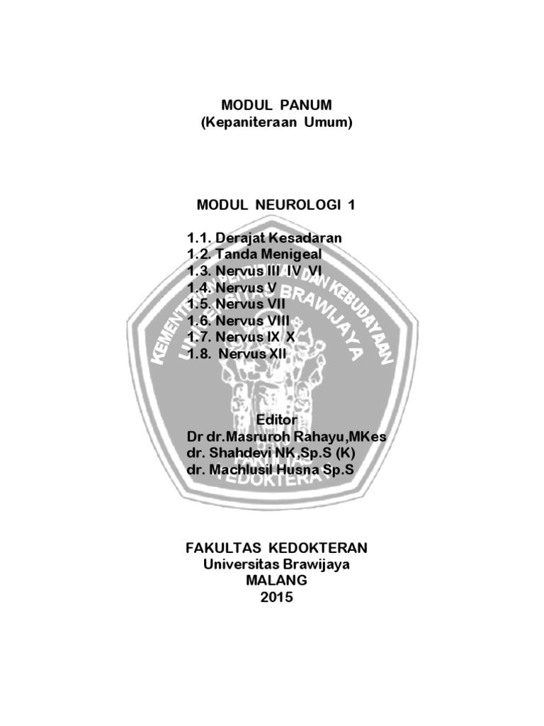 Modul Panum Neurologi 1 PDF | PDF