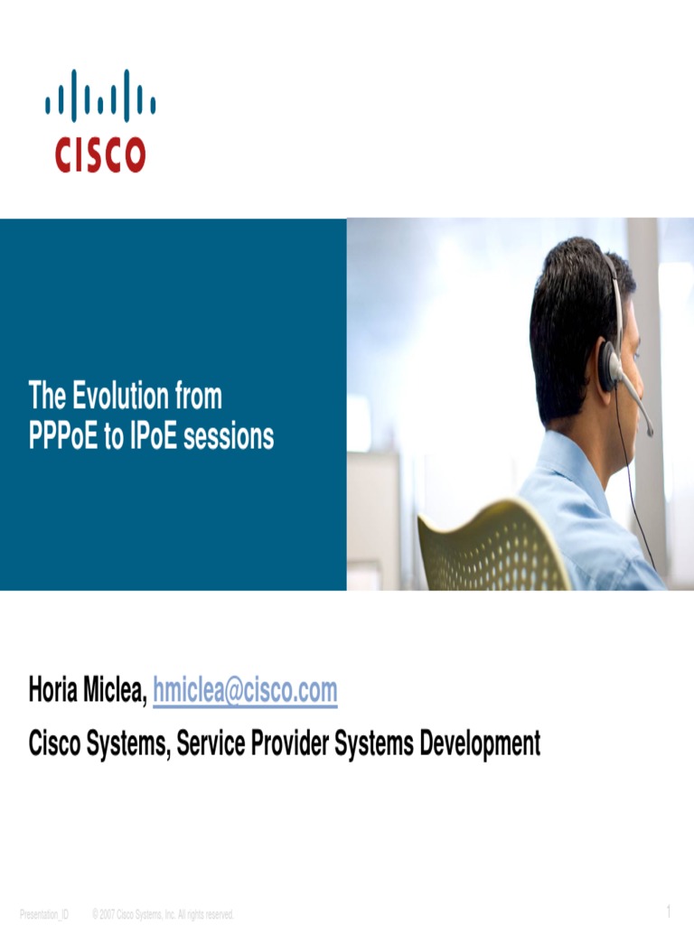 The Evolution From PPPoE To IPoE Sessions PDF | PDF | Radius | Ip Address