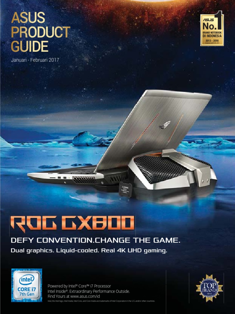 ASUS Product Guide | PDF | Laptop | Computer Keyboard