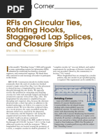 Re-Bar Staggered Lap Splices | PDF | Building Engineering | Civil ...