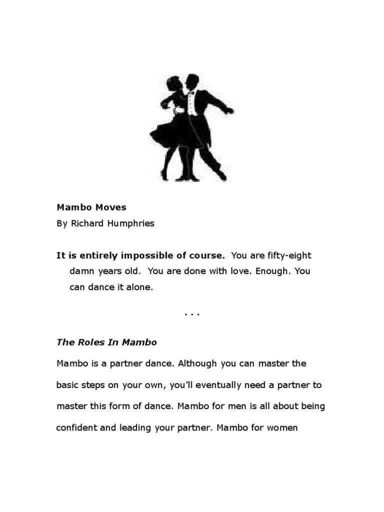 Mambo Moves | PDF | Leisure
