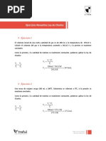Ley de Charles - Ejercicios resueltos 【 Paso a Paso 】 - Fisimat | PDF | Celsius | Gases