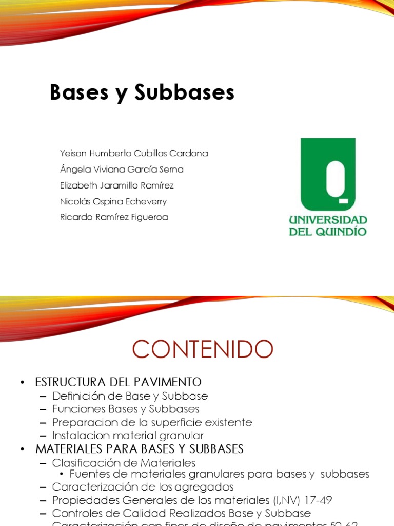 Bases y Subbases: Materiales y Funciones Esenciales de estas Capas en ...