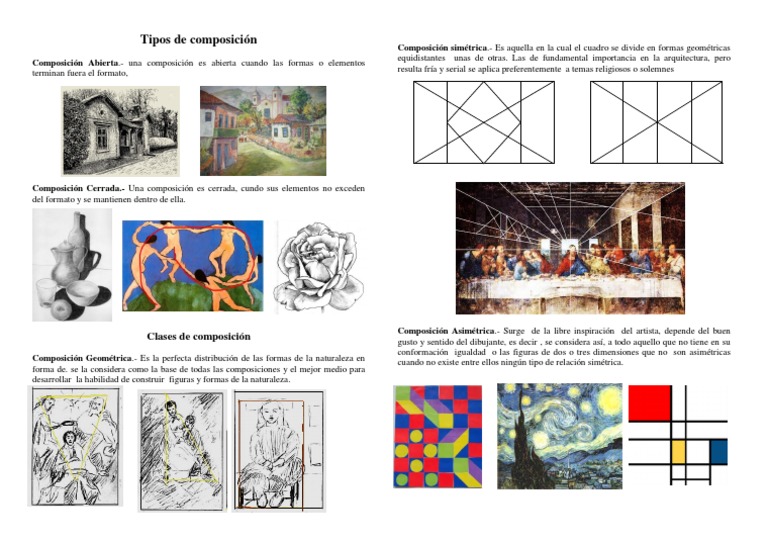 Tipos de Composición PDF | PDF