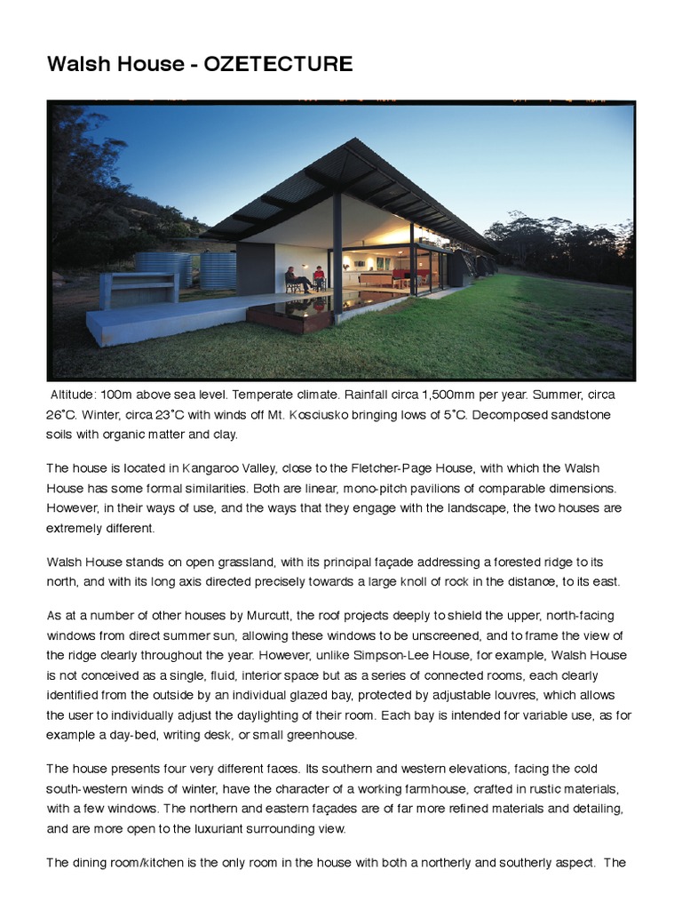 Walsh House | PDF | Earth Sciences | Physical Geography