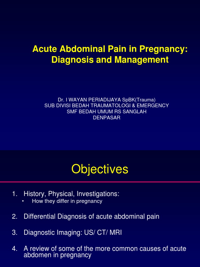 Acute Abdomen | PDF | Pregnancy | Gastroenterology