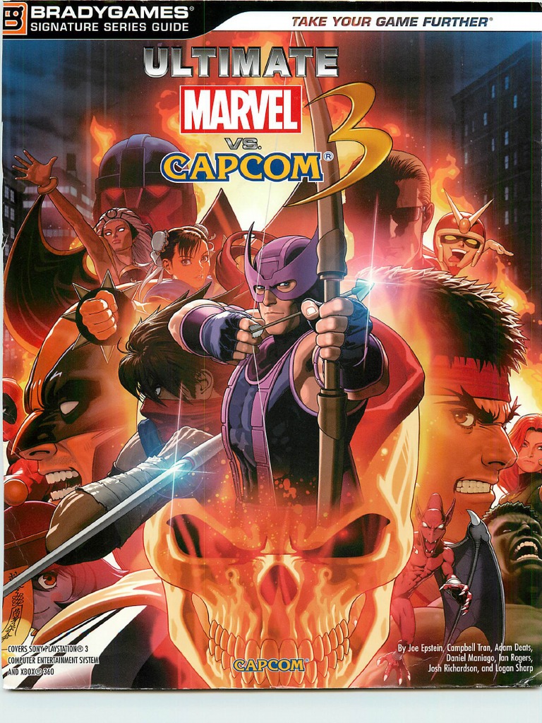 Ultimate Marvel Vs Capcom 3 Official Guide | PDF | Play Station | Video ...