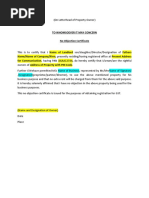 NOC Format for GST Registration | PDF