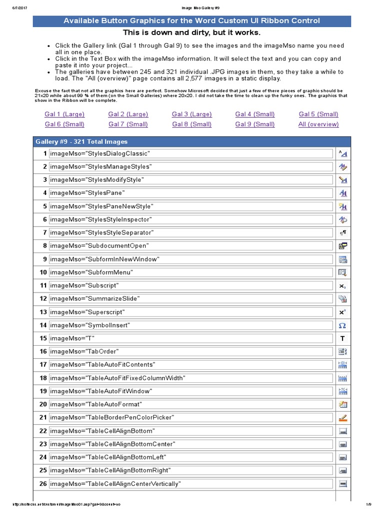 Image Mso Gallery #9 | PDF | Software | Human–Computer Interaction