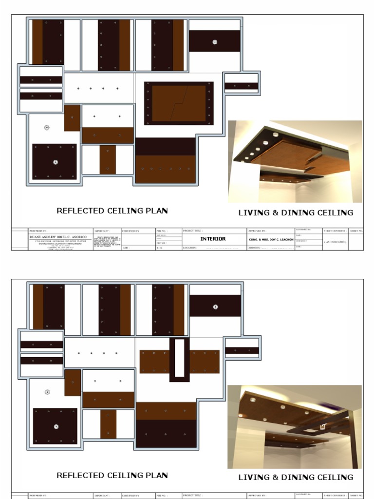 Kitchen Reflected Ceiling Plan | PDF | Home & Garden | Religion ...