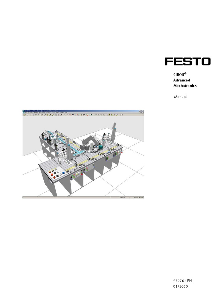 Ciros Advanced Mechatronics Manual 1 | PDF | Simulation | Programmable Logic Controller