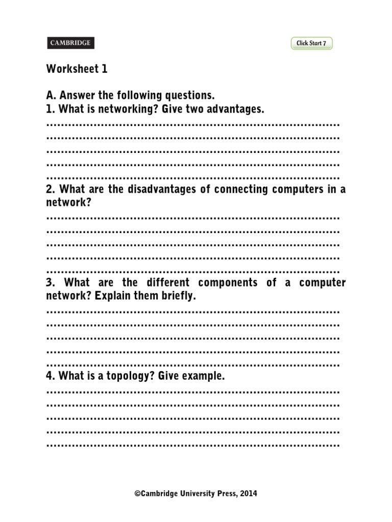 Computer Worksheet 1 | PDF | Html Element | Hypertext