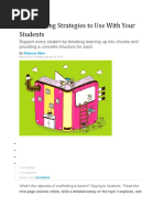 Bruners Scaffolding Theory | PDF | Mental Processes | Communication