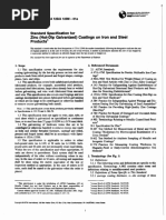 Astm A123 2013 PDF | PDF | Galvanization | Zinc