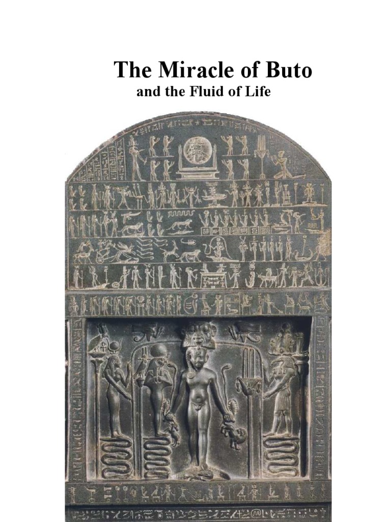 Egyptian Amduat, The Miracle of Buto, and The Fluid of Life | PDF ...