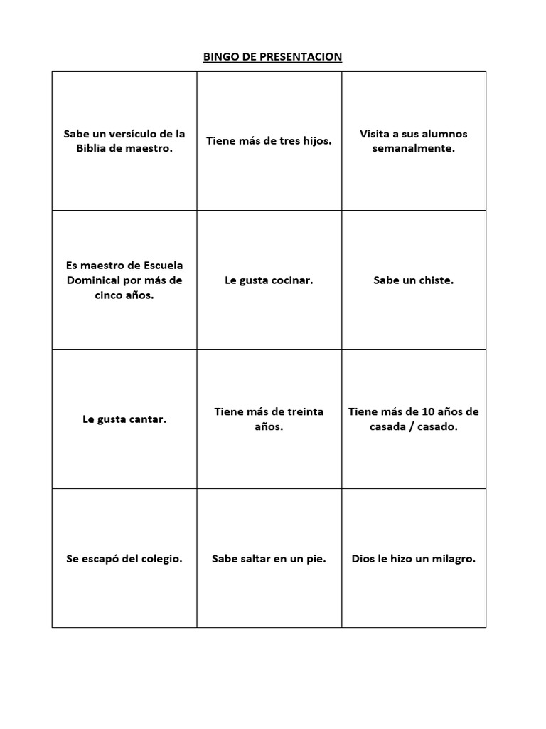 Bingo | PDF | Plantas | Naturaleza