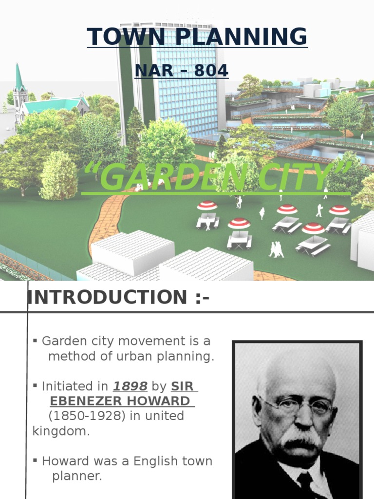 Garden City | PDF | Land Management | Urban Geography