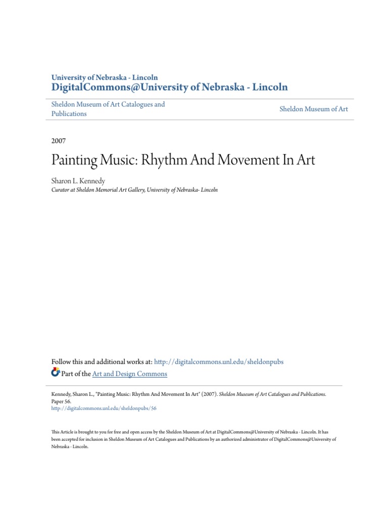 Painting Music-Rhythm and Movement in Art | PDF | Wassily Kandinsky ...